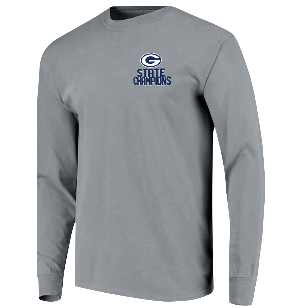 Greenwood Bulldogs 2024 Football Helmet Champions Comfort Colors Long ...